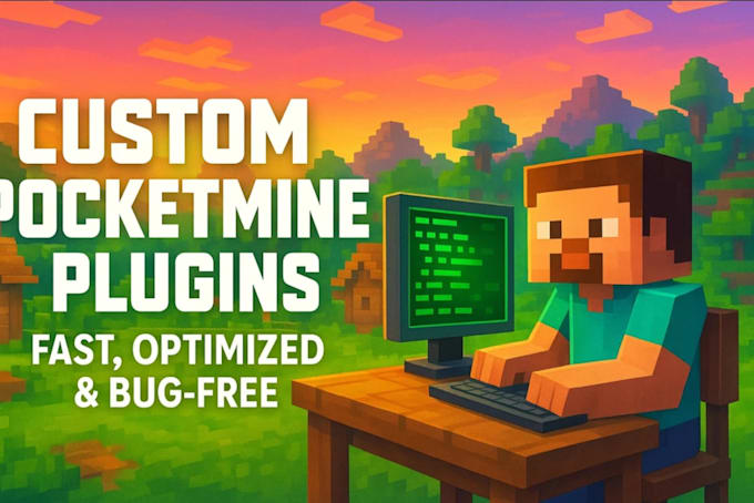 Professionally make you a custom pocketmine plugin by Antbag_dev | Fiverr