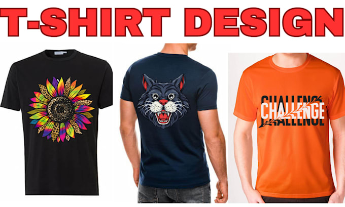Create amazing and eye catching t shirts design by Rs_graphics_ | Fiverr