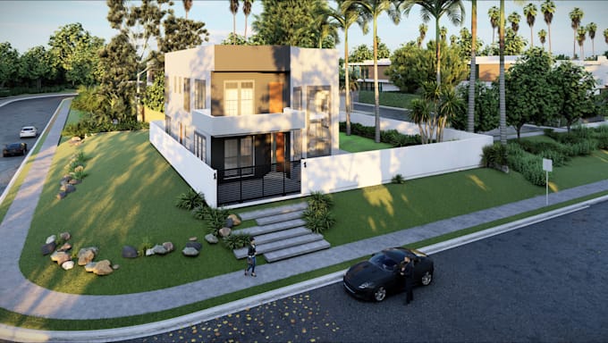 Interior design in 4k renders and provide walkthrough by Maryumzohaib ...