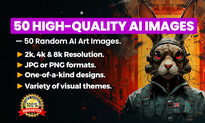 Generate 50 random ai art images by Alejandrovil480 | Fiverr