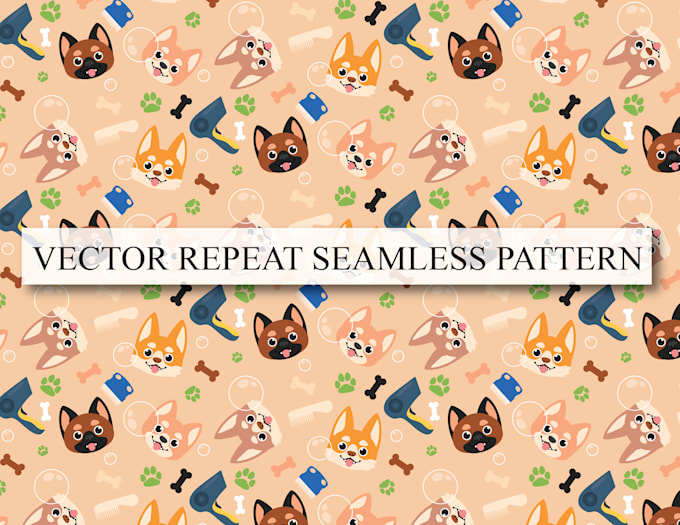 Design seamless repeat vector pattern for textile print by Alexpro01 ...