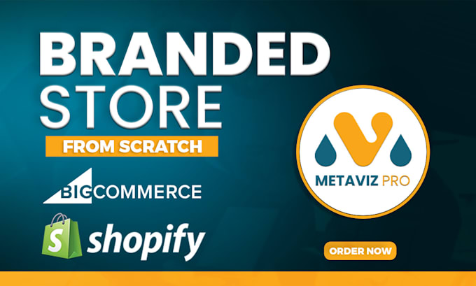 Be your bigcommerce or shopify developer for custom store design, optimizations by Metaviz_pro ...