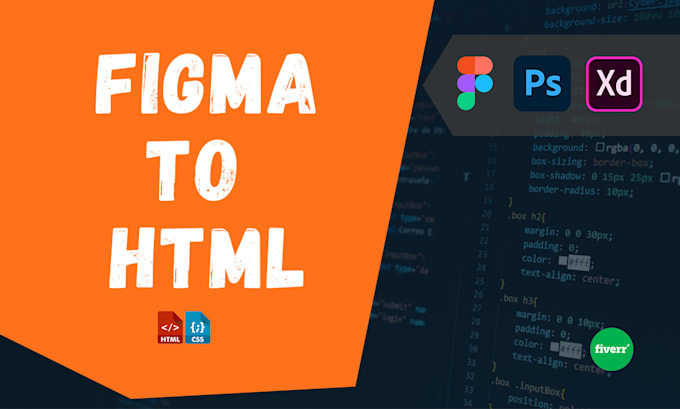 Convert figma to html, psd to html, and any design to bootstrap or tailwind css by Coder_mahibul ...