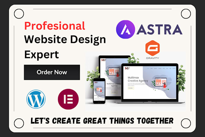 Design, build, redesign, clone, customize, fix or revamp wordpress website by Ah_oyon | Fiverr