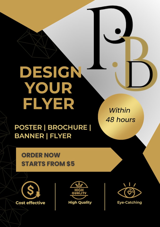 Do creative flyer design and brochuer by P_ekanayake | Fiverr