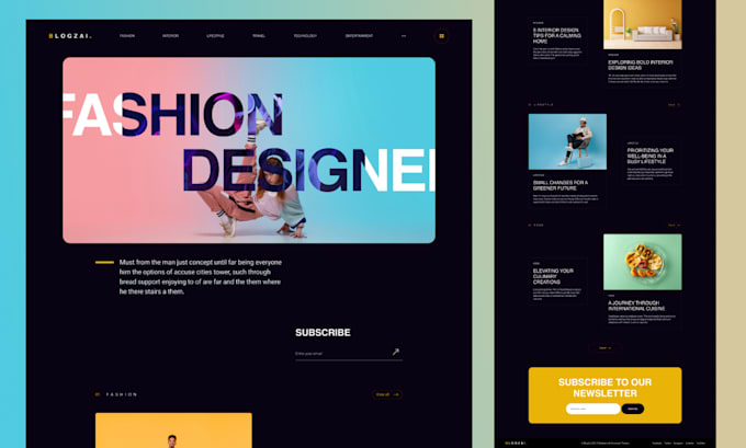 Develop responsive figma to framer, framer website design, using framer by Uxui_moshiur | Fiverr