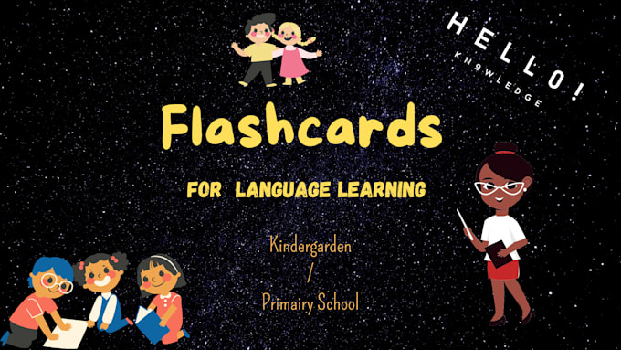 Sell printable multiple language learning flashcards for 3 dollars by ...