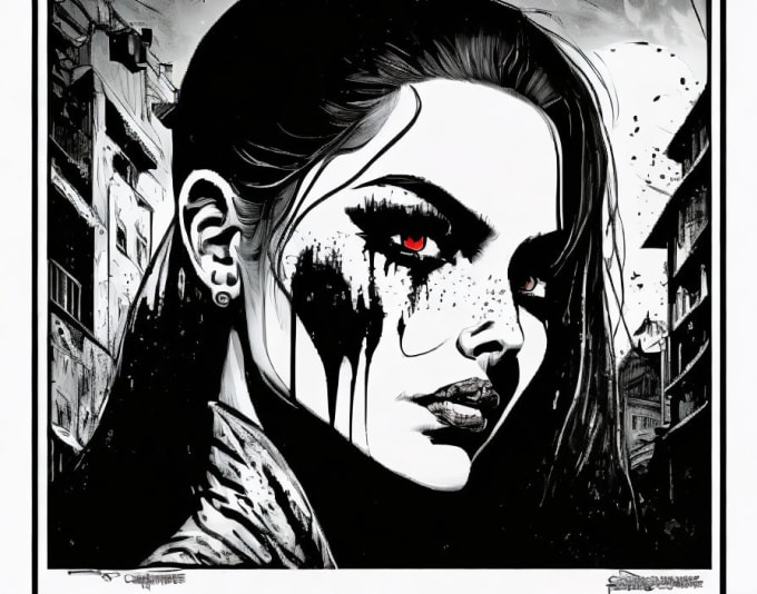 Unleash the shadows, unique dark art creations delivered in 24 hours by ...