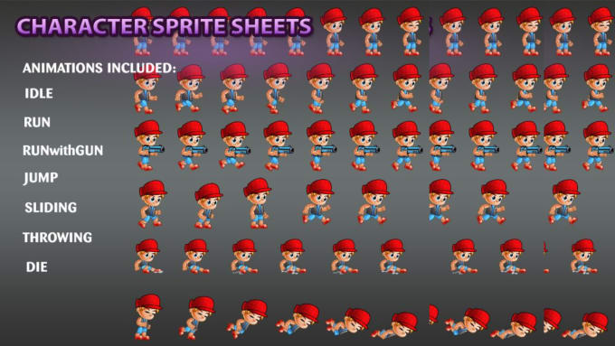 Disegna Uno Sprite Una Risorsa Di Gioco Un Personaggio 2d Una Pixel Art Per Il Tuo Gioco