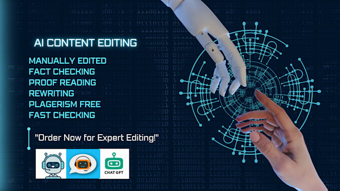 Do ai content editing by Mairaj_123 | Fiverr