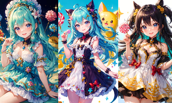 Create extremely detailed anime art for you by Manisangh | Fiverr