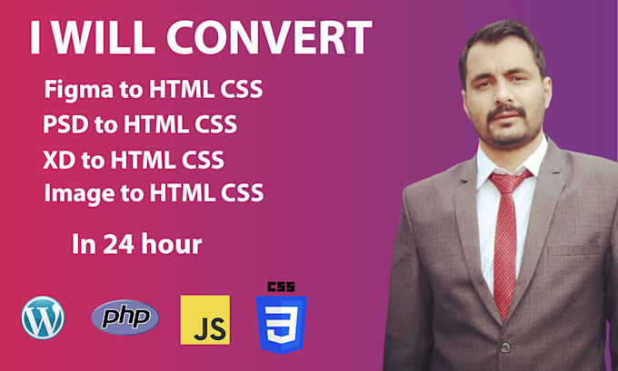 Convert figma to html bootstrap responsive by Khan_ahsam | Fiverr
