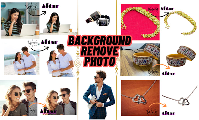 Remove background from image, cut out image, clipping path, bulk photo ...