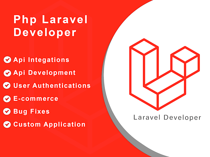 Be your custom laravel developer for web applications by Waleed_nick12 | Fiverr