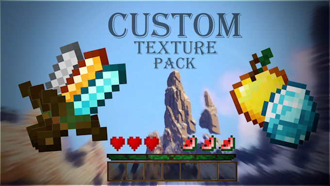 Create a custom texture pack for you by Karimmc_edits | Fiverr