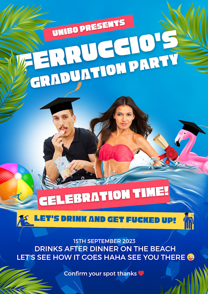 Create your dream invitations by Mariaspinu | Fiverr