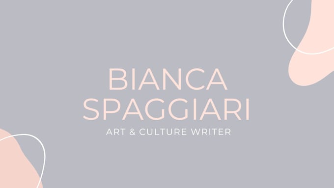 Unlock the allure of the art world with my words by Biancaspaggiari ...