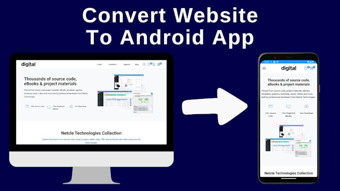 Convert Website To Android App Webview By Cletusigbe Fiverr
