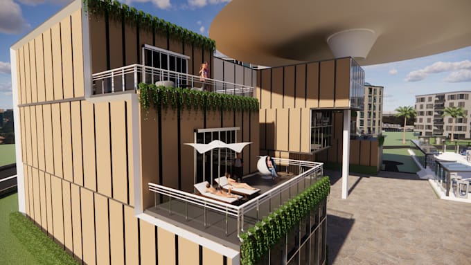 3d modeling render and walkthrough by Akashgope495 | Fiverr