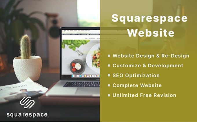 Design squarespace website, squarespace redesign, squarespace development by Logos_fair | Fiverr