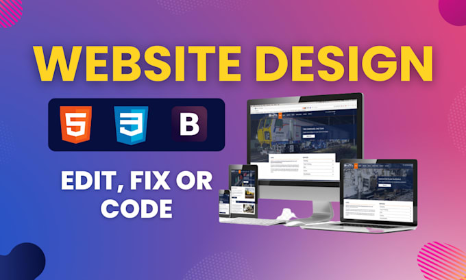 Design Redesign Fix Issues Or Add Sections In Html Css Website By Umairwebdev9 Fiverr 0658