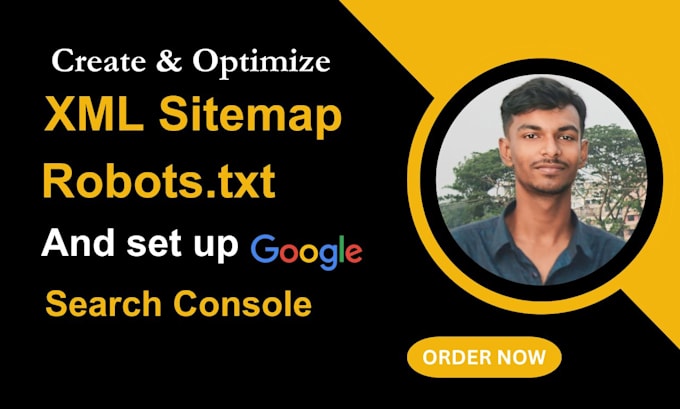 Fix xml sitemap, robots txt file, and set up google search console by Arup_kumer | Fiverr
