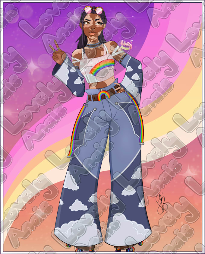 Create stylistic digital drawings by Lovely_anais | Fiverr