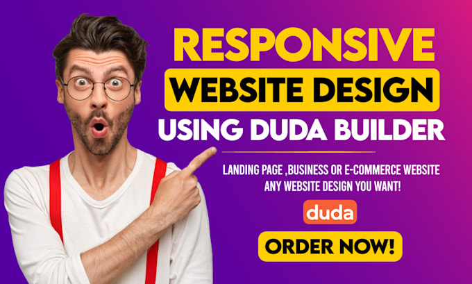 Create a website using duda website builder by Zan_creation | Fiverr
