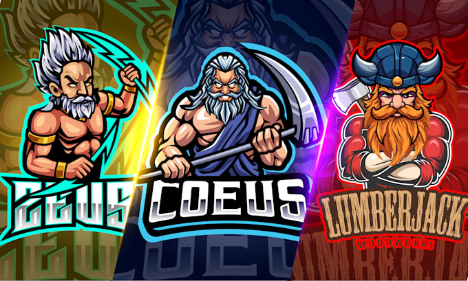 Design a unique sports, mascot, esports and gaming logo by Hafsa_latif ...