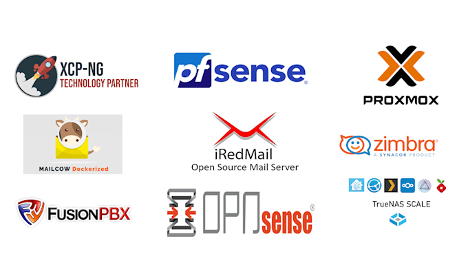 Do truenas proxmox xepng opnsense pfsense mailcow zimbra iredmail ...