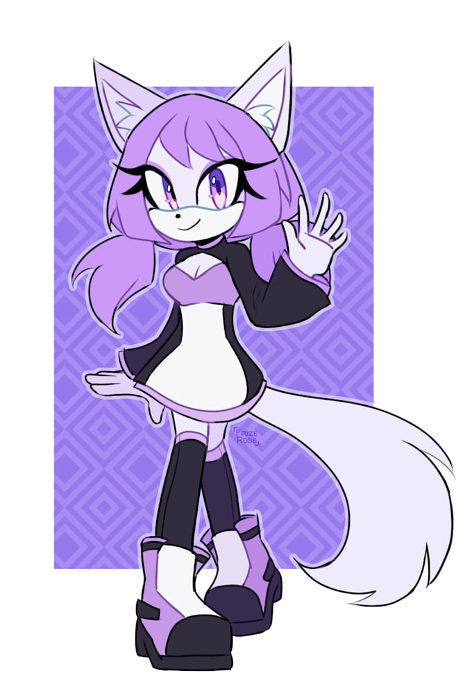 Sonic the hedgehog style characters by Frizerose | Fiverr