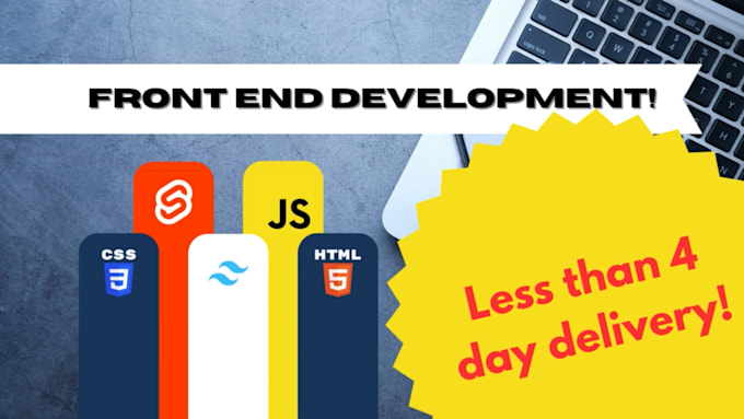 Code your front end website using modern frameworks by Desynchh | Fiverr