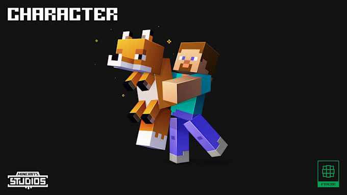 Minecraft style character with skins by Mineartsstudios | Fiverr