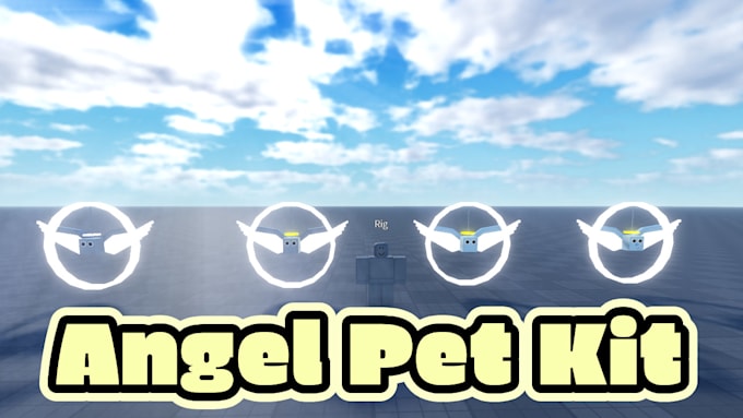 Give you a kit of angel pets for roblox studio by Mfvr_11 | Fiverr