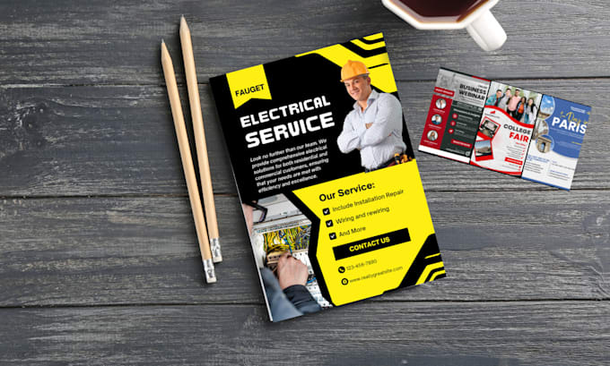 Create unique and engaging pamphlets, flyers, and brochure design by ...