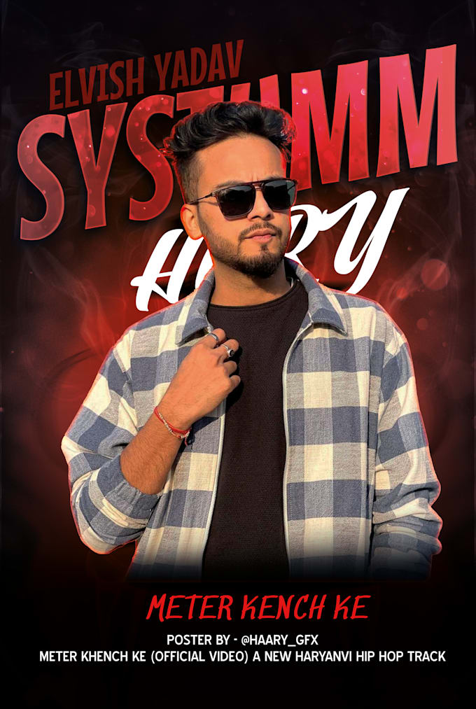 Create a poster for your favorite song and lyric by Hary_gfx_editor ...