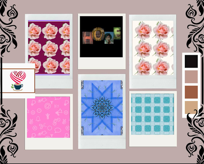 Create beautiful seamless patterns for you by Raheel478 | Fiverr