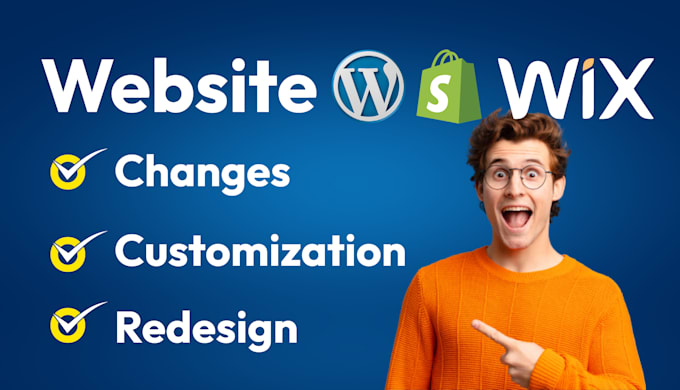 Quickly make changes, edit and update or customize wordpress website by Kazisamad360 | Fiverr