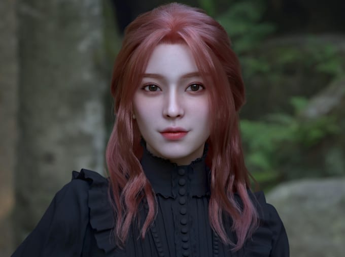 Do 3d realistic cgi character, outfits, facial lip sync rig, animation ...