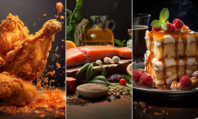 Create ai food photography, ai food images, midjourney by Toxichustle ...
