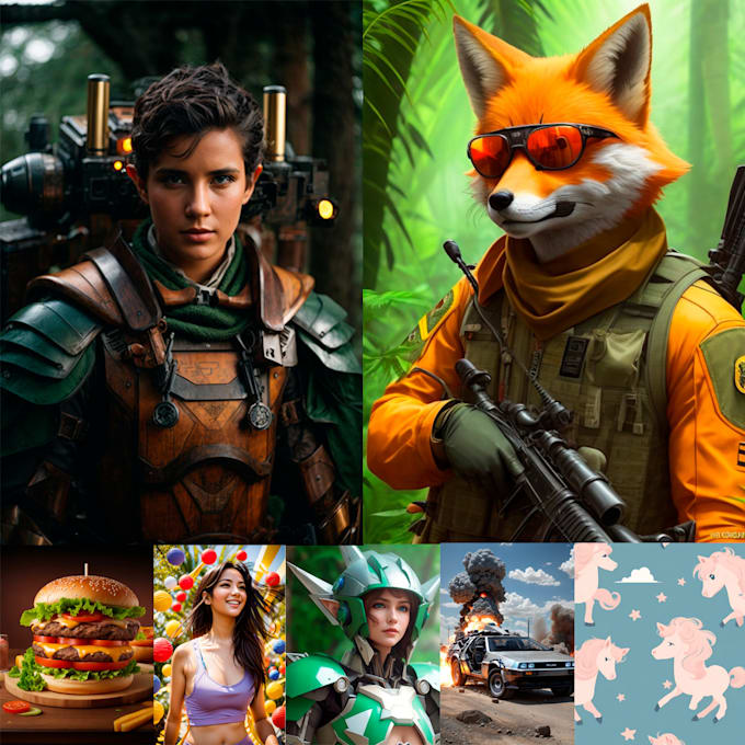 Concept art using midjourney or leonard ai by Moises_fung | Fiverr