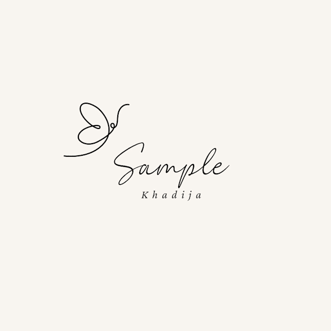 Design handwriting, scripted, signature, cursive, handwritten logo by ...