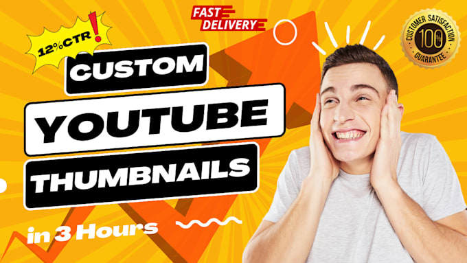 Design eye catching professional thumbnails for youtube by Fakharazad | Fiverr