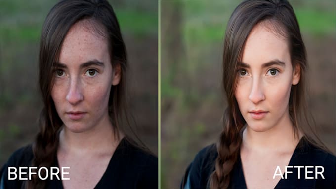Improve your image headshot retouch, portrait in photoshop and ...