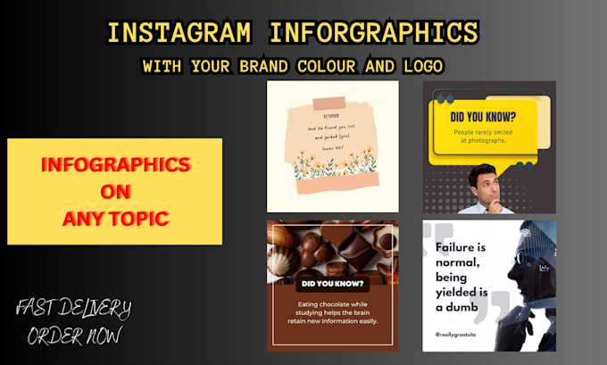 Design professional instagram infographics for your business by ...