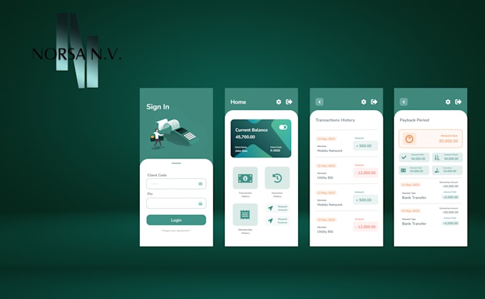 Create app ui ux designs for web and mobile by Anasmisbahshami | Fiverr