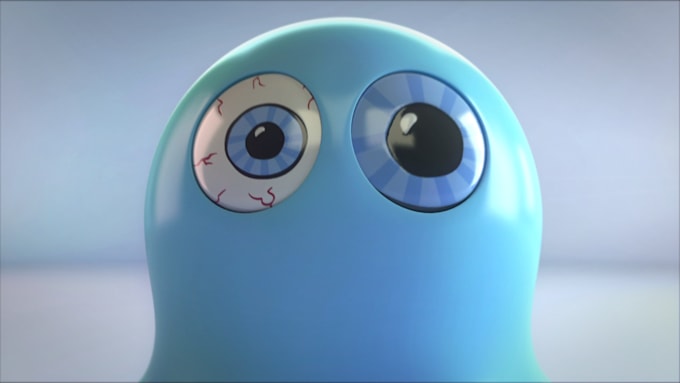 Customize animated ghost logo animation by Rudra2023 | Fiverr