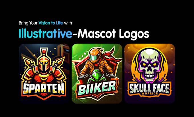 Design custom mascot logo fully editable and high quality by Noxiceylon ...