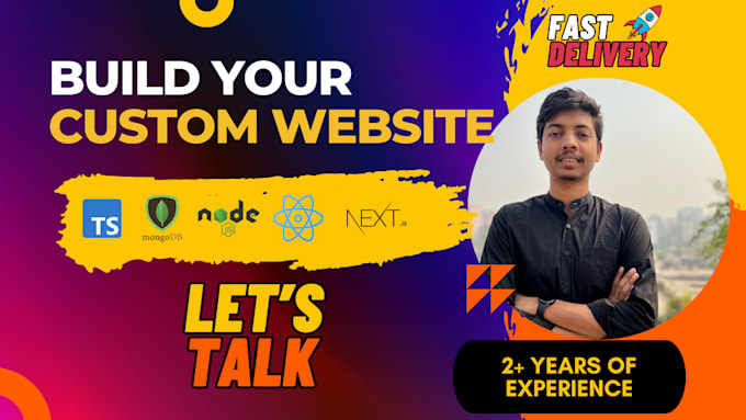 Develop full stack website using react js next js node js and mongodb by Ajfahim | Fiverr