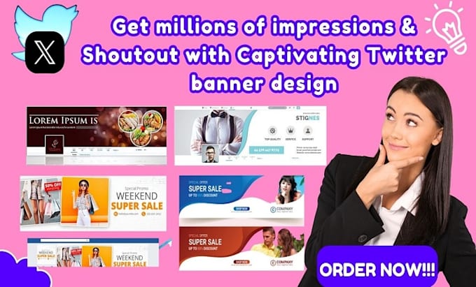 Design twitter banner, header, linkedin and youtube banner by ...